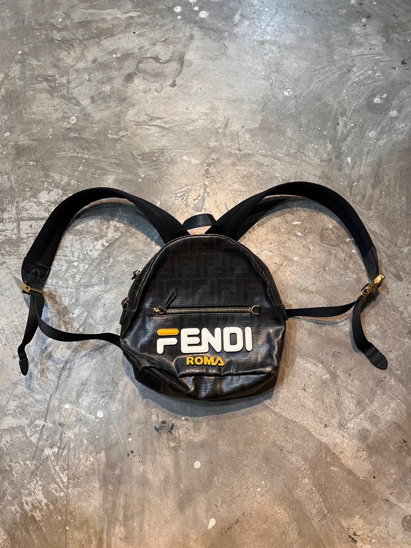 FENDI MINI BACKPACK AUTH, Women's Fashion, Bags & Wallets, Backpacks on ...