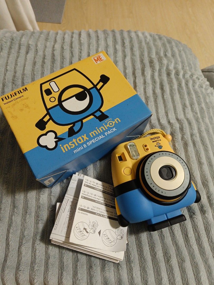 Fujifilm minion Instax minion instant camera, Photography, Cameras on ...
