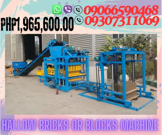 Fully Automatic Hallow Block Making Machine QTJ4-25, Commercial ...