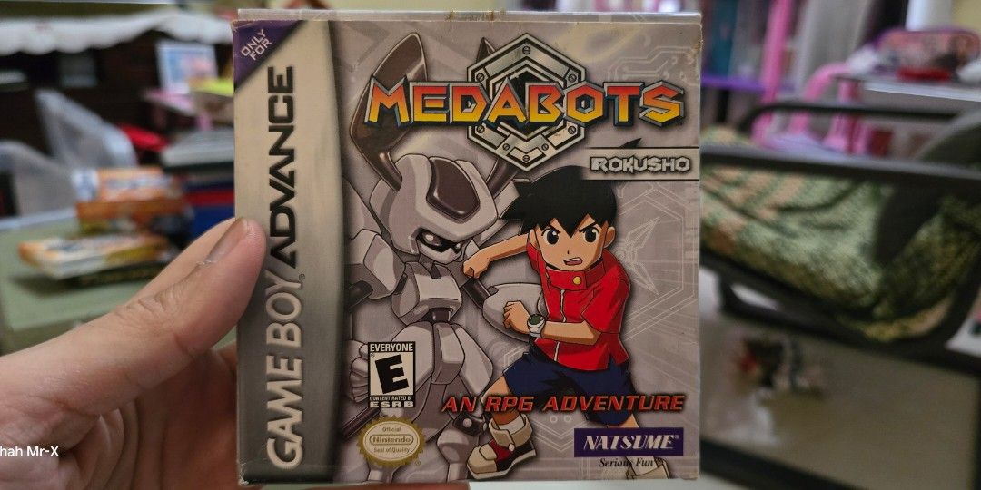 Gameboy Advance Game 2001 Medabots Rokusho Version Complete Box, Manual ...