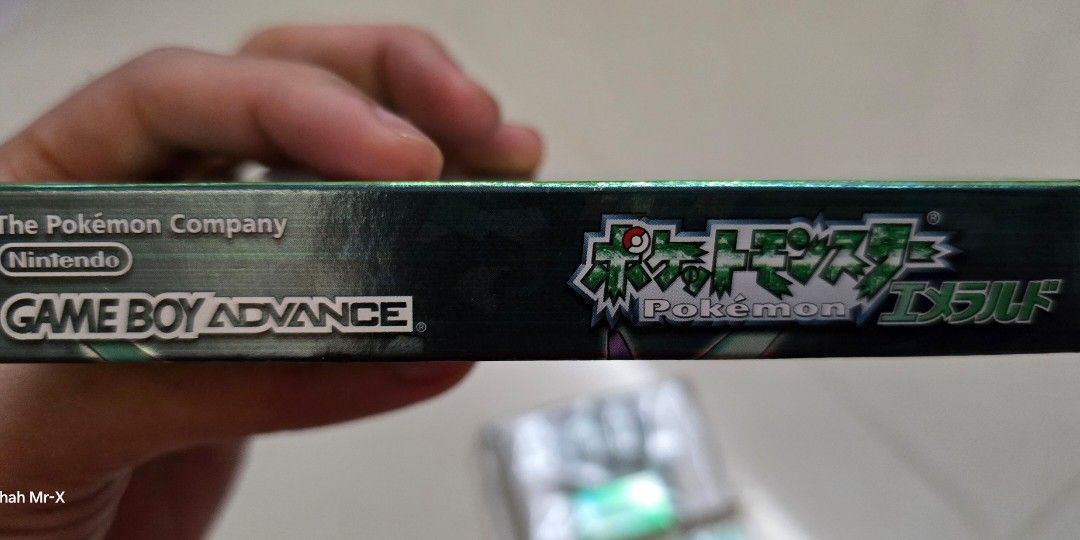 Gameboy Advance Game 2004 Pokemon Emerald Version Japanese Version ...