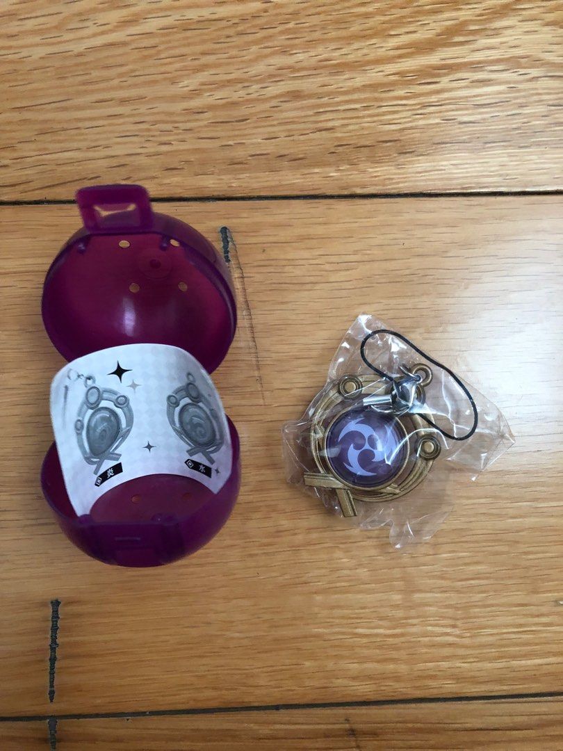 Genshin Impact Inazuma Vision Keychain - Electro, Hobbies & Toys, Toys ...