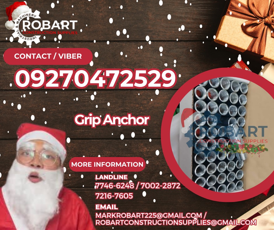 Grip Anchor, Commercial & Industrial, Construction Tools & Equipment on ...