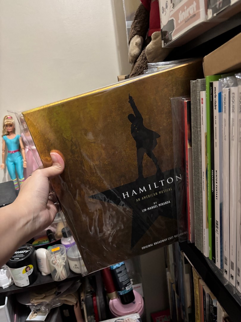Hamilton Original Broadway Cast Recording OST 4 Set Vinyl Record Boxed ...