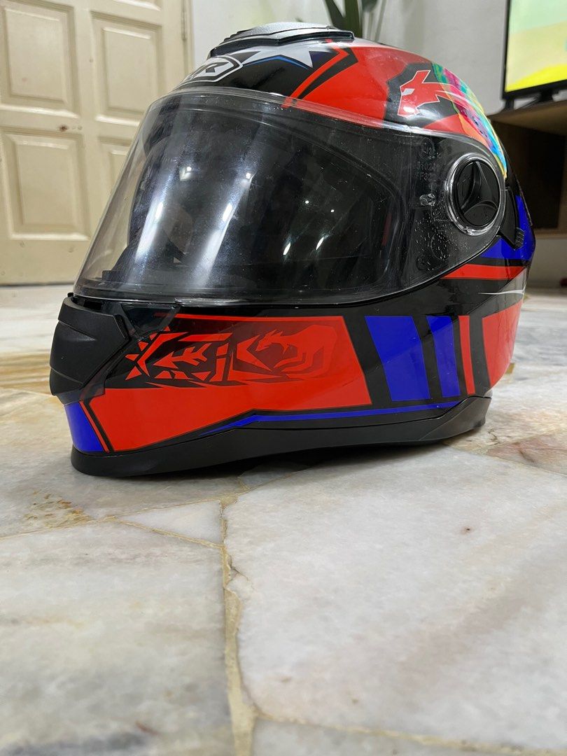 HELMET MHR GT F322, Auto Accessories on Carousell