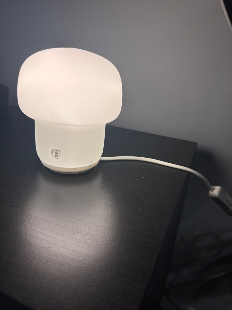 IKEA TOKABO Table lamp (glass), Furniture & Home Living, Lighting ...