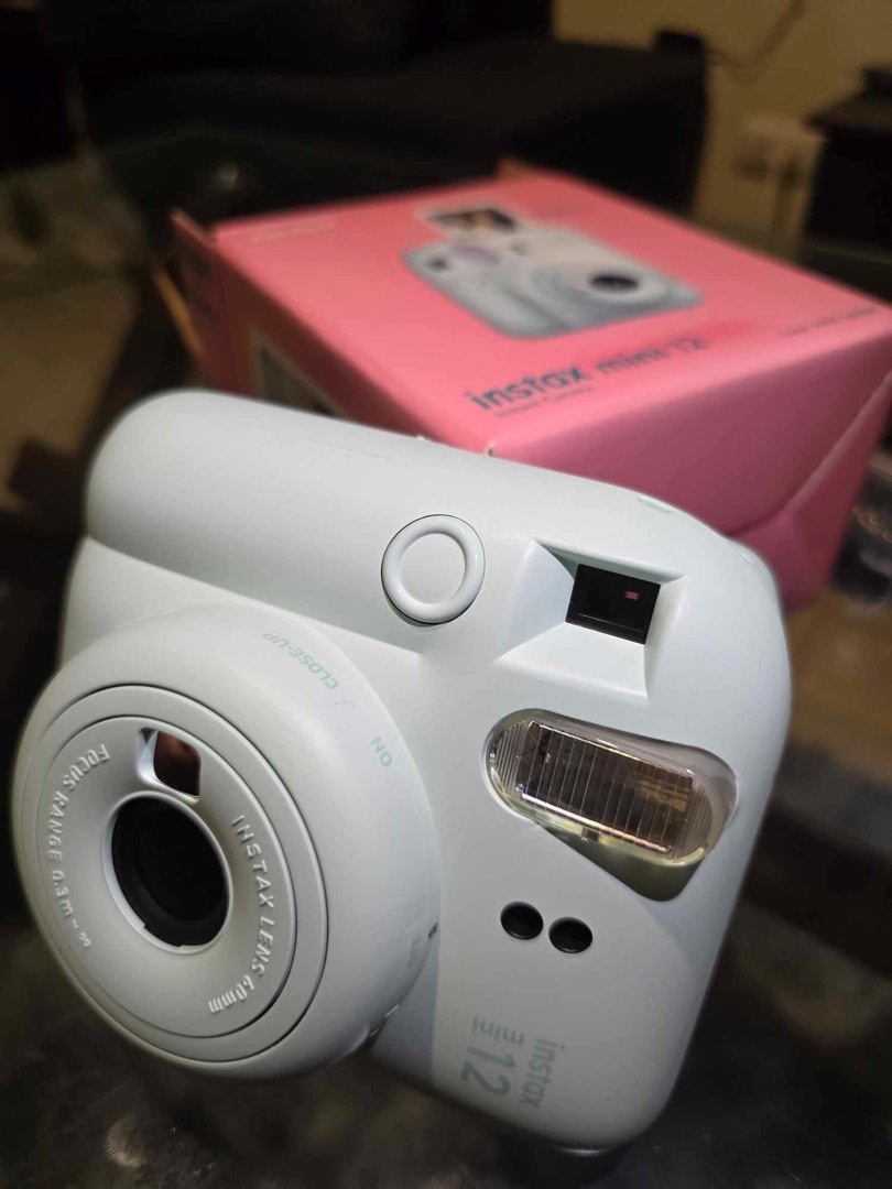 Instax Mini 12 Pastel Green, Photography, Cameras on Carousell