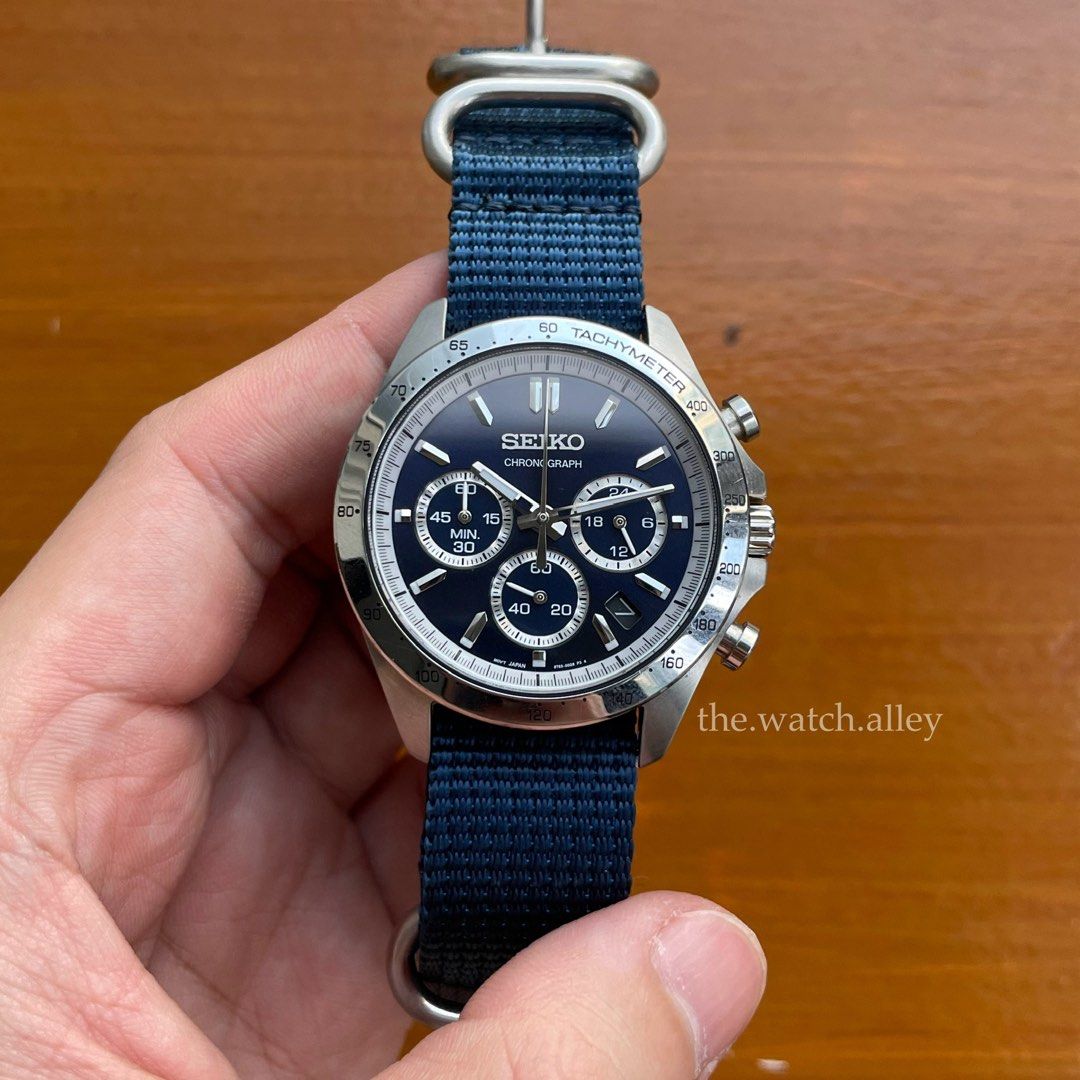 JDM Seiko Spirit - SBTR019 Blue Dial - Chronograph, Luxury, Watches on ...