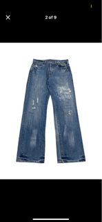 VINTAGE DENNIS DENIM REGULAR BLACK JEANS [30], Women's Fashion, Bottoms ...