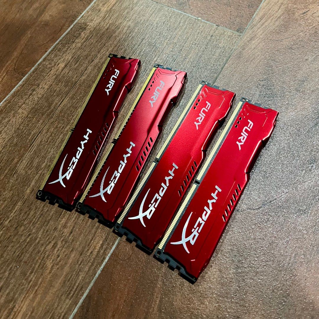 Kingston Hyper X Fury Ram 4GB & 8GB, Computers & Tech, Desktops on ...