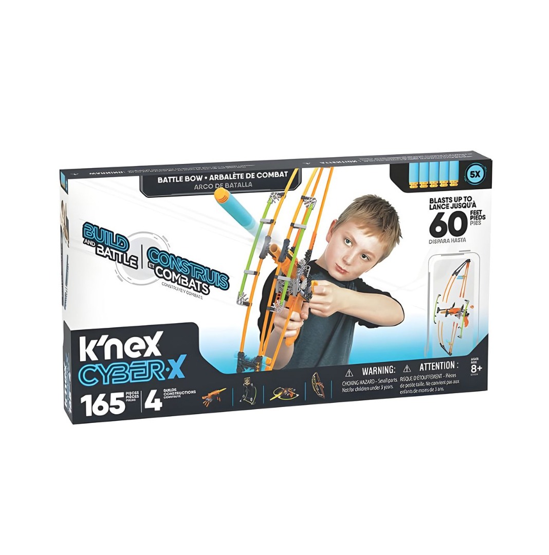 Knex - K Force Battle Bow Build and Blast Set - 165 Pieces/4 Builds ...