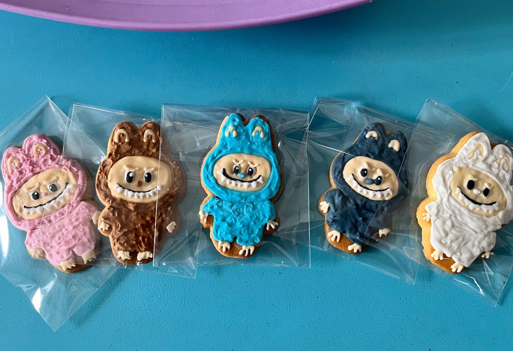 labubu butter cookies!, Food & Drinks, Homemade Bakes on Carousell