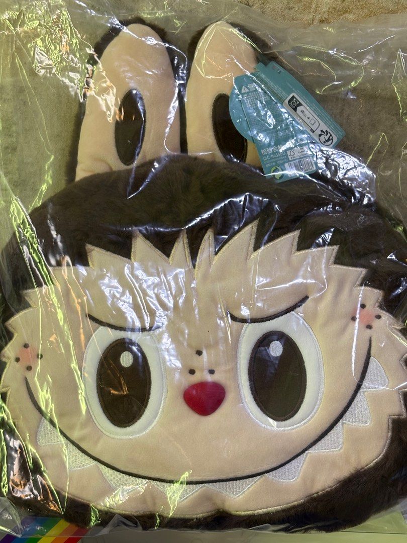 Labubu face backpack - Pop Mart, Women's Fashion, Bags & Wallets ...