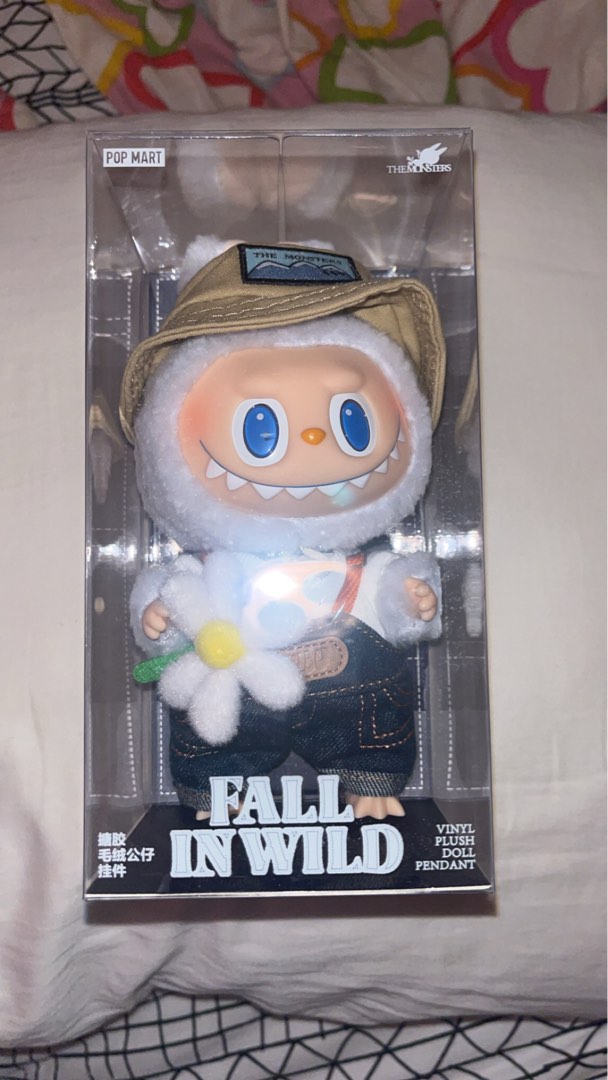 Labubu fall in wild authentic, Hobbies & Toys, Toys & Games on Carousell