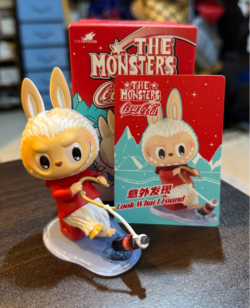 Labubu The Monster Coca Cola, Hobbies & Toys, Collectibles ...