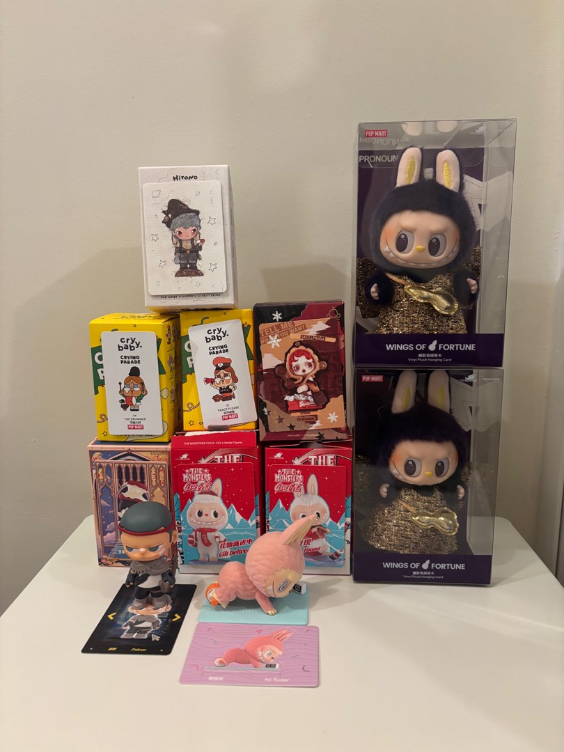 Labubu The Monsters WOF Wings of Fortune Pronounce, Hobbies & Toys ...