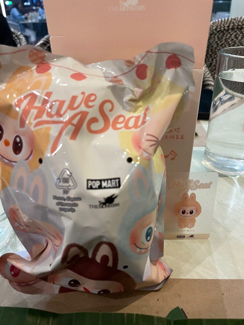 LABUBU V2 HAVE A SEAT BABA AUTHENTIC ON HAND SEALED, Hobbies & Toys ...