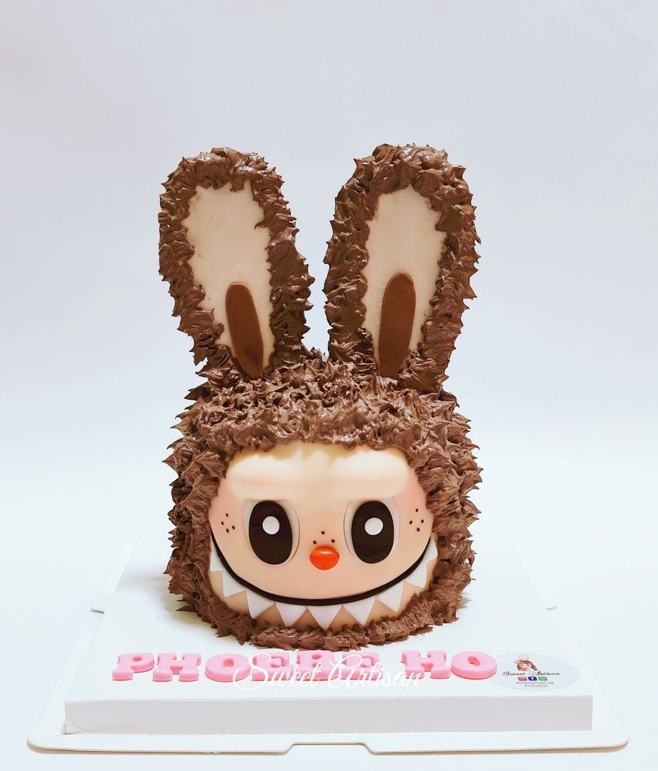 Labubu yoga theme cake/ Labubu cake, Food & Drinks, Homemade Bakes on ...