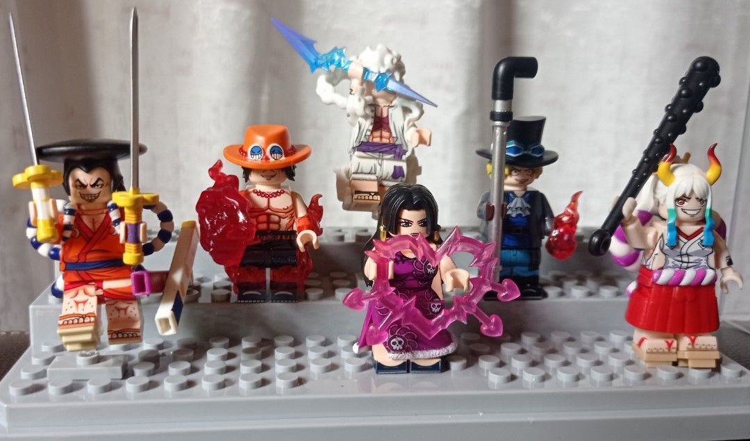 Lego anime mini figures one piece jojo chainsaw man, Hobbies & Toys ...