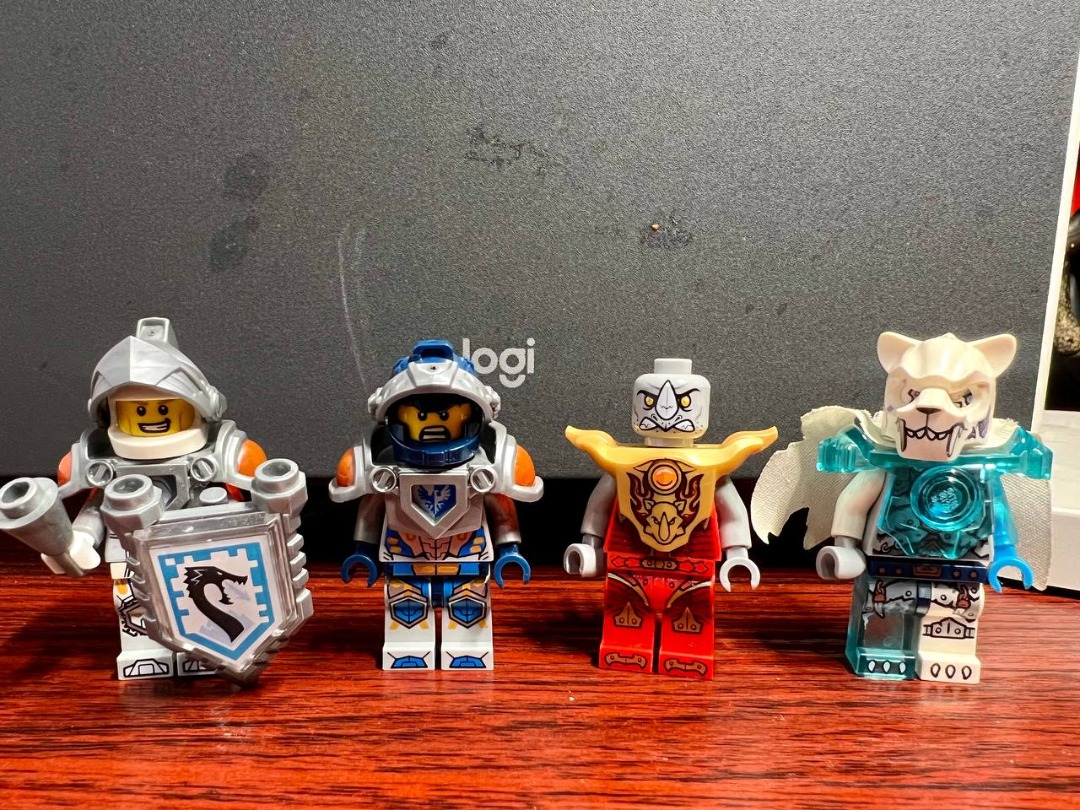 Lego Chima characters Set of 4 (Authentic), Hobbies & Toys, Toys ...