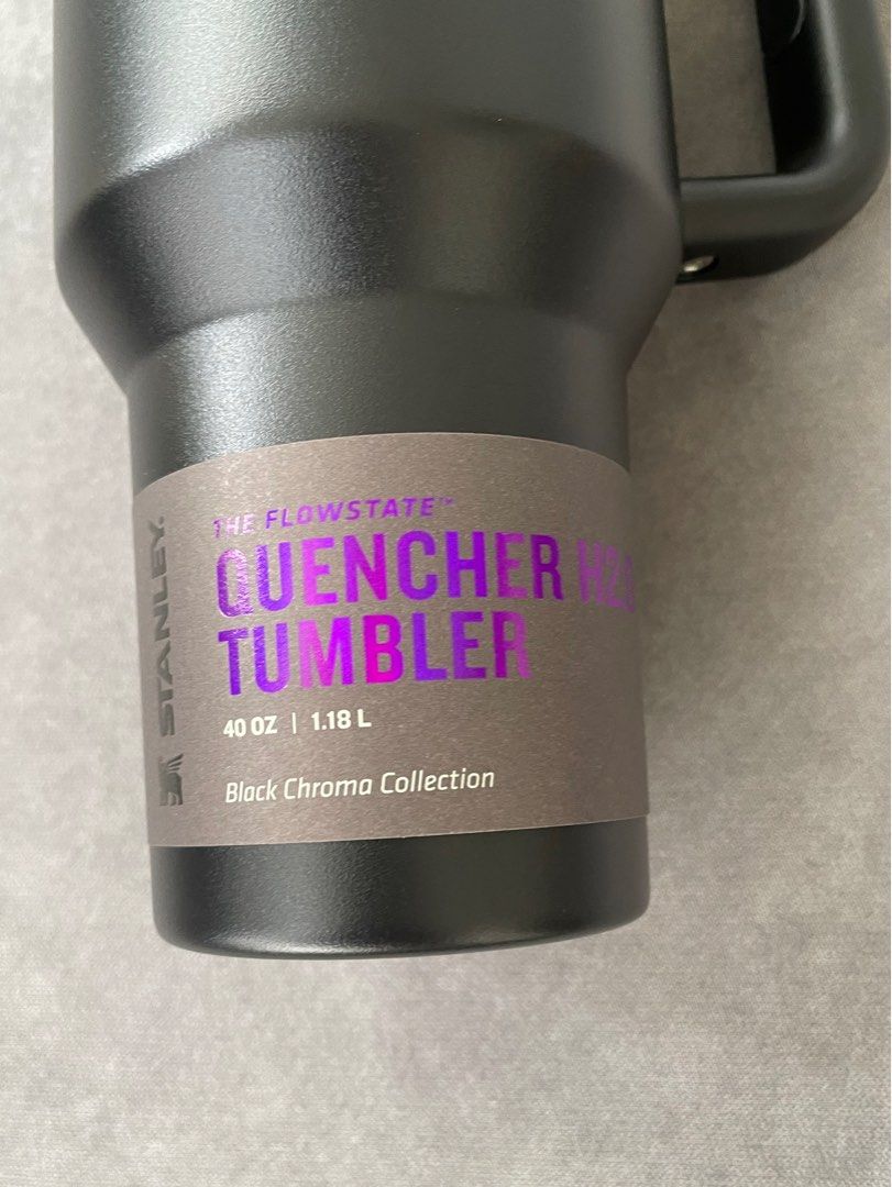 NEW & AUTHENTIC Limited Edition Stanley Black Chroma Collection 40oz ...