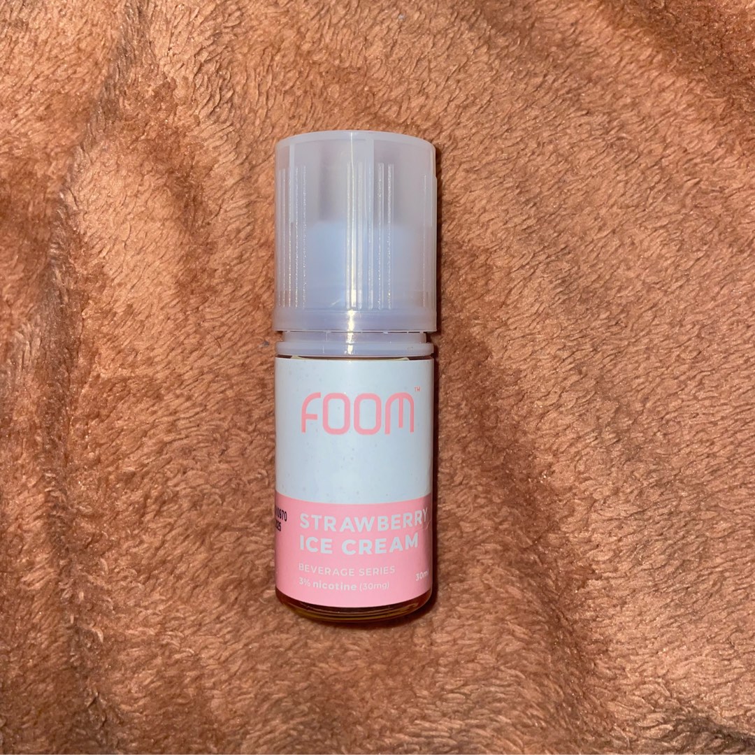 liquid (FOOM STRAWBERRY ICE CREAM), Barang Yang Dicari di Carousell