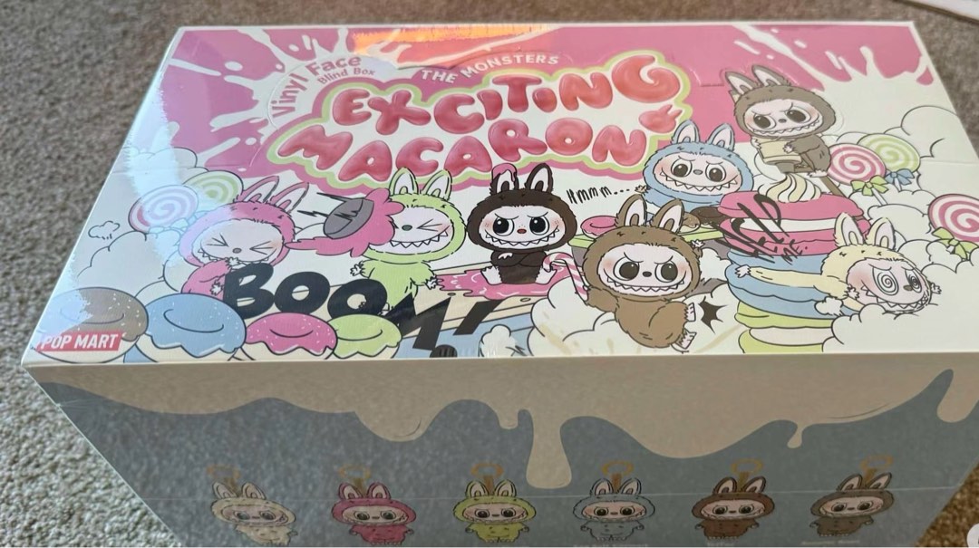 macaron labubu whole set blind box, Hobbies & Toys, Toys & Games on ...