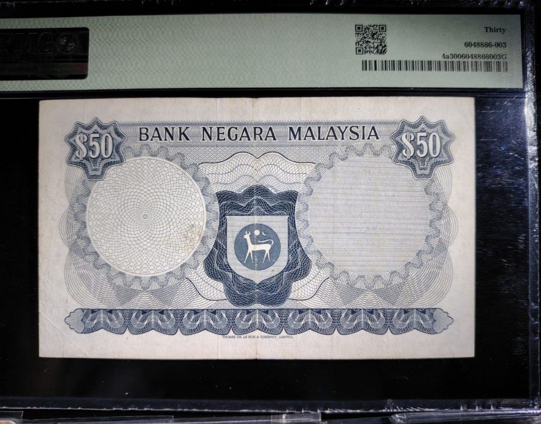 Malaysia 1st Series RM50, Hobbies & Toys, Collectibles & Memorabilia ...