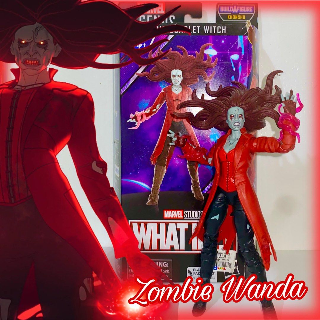 Marvel Legends What If - Zombie Wanda Maximoff Scarlet Witch, Hobbies ...