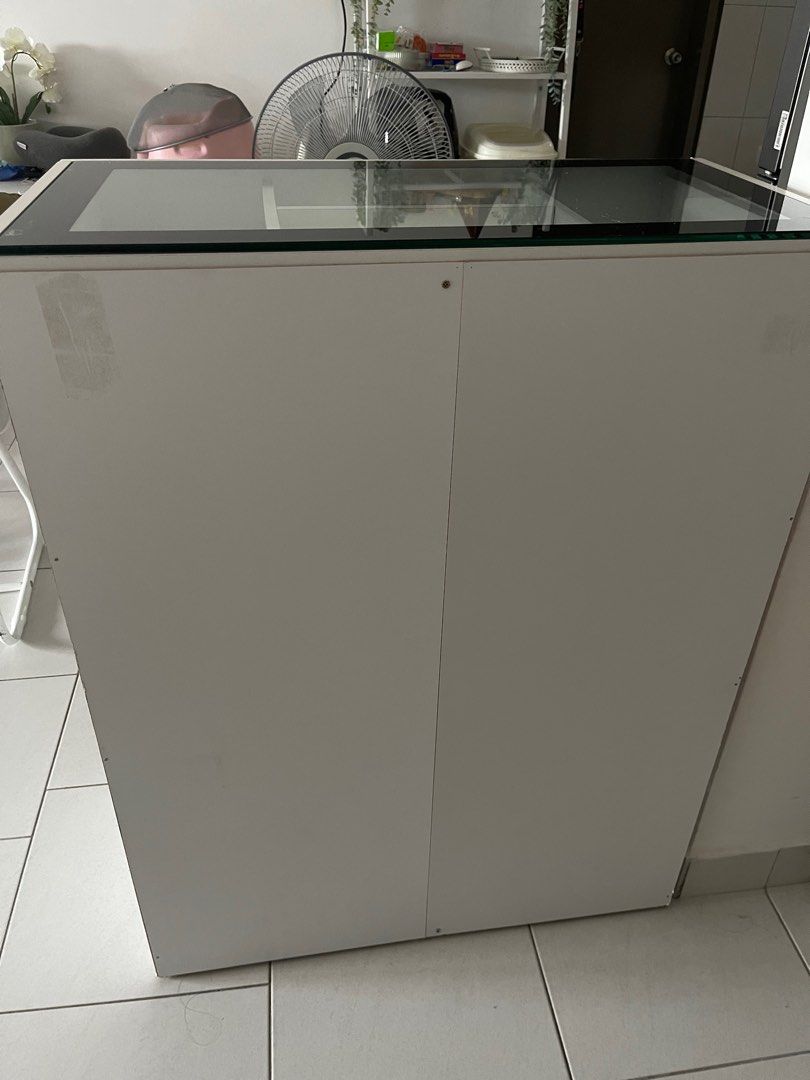 Meja komputer, kabinet laci. Computer table, drawer cabinet, Furniture ...