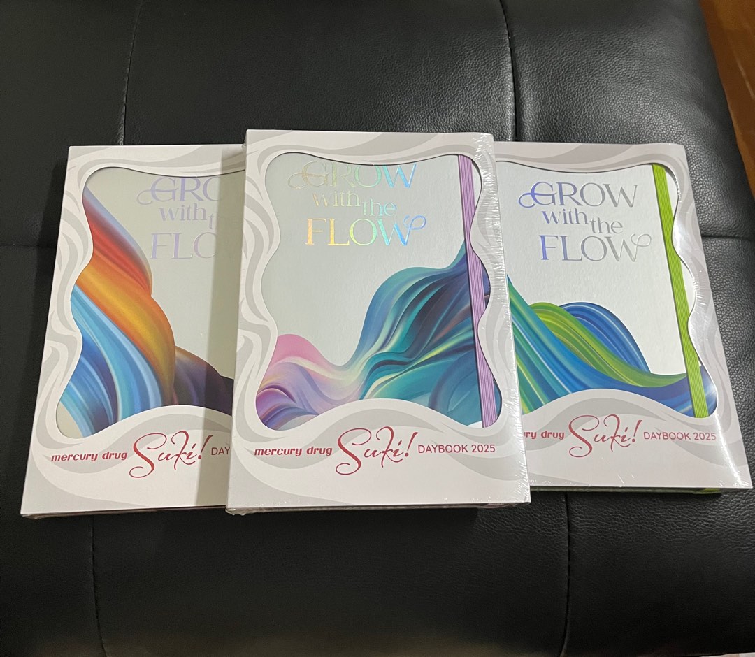 Mercury Drug 2025 Suki Planner Notebook Grow with the flow, Computers ...