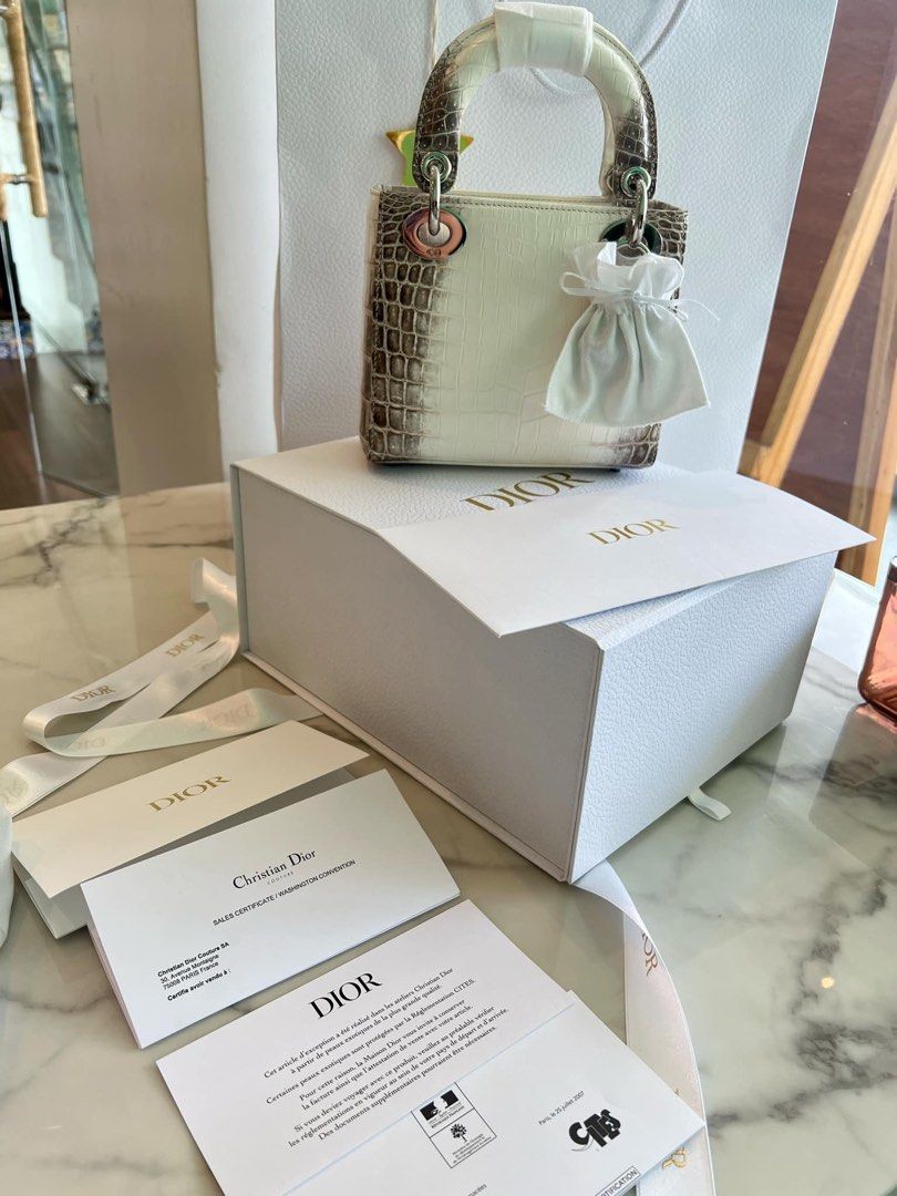 MINI LADY DIOR HIMALAYAN, Luxury, Bags & Wallets on Carousell