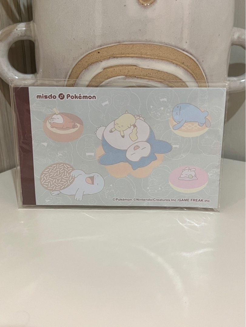 Misdo x Pokemon Memo Notes, Hobbies & Toys, Stationery & Craft, Craft ...
