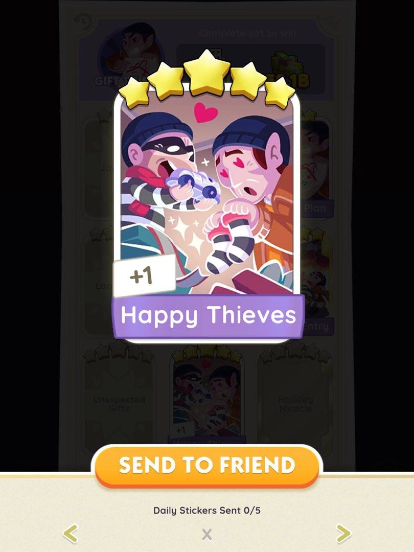 Monopoly Go - Happy Thieves, Video Gaming, Gaming Accessories, In-Game ...