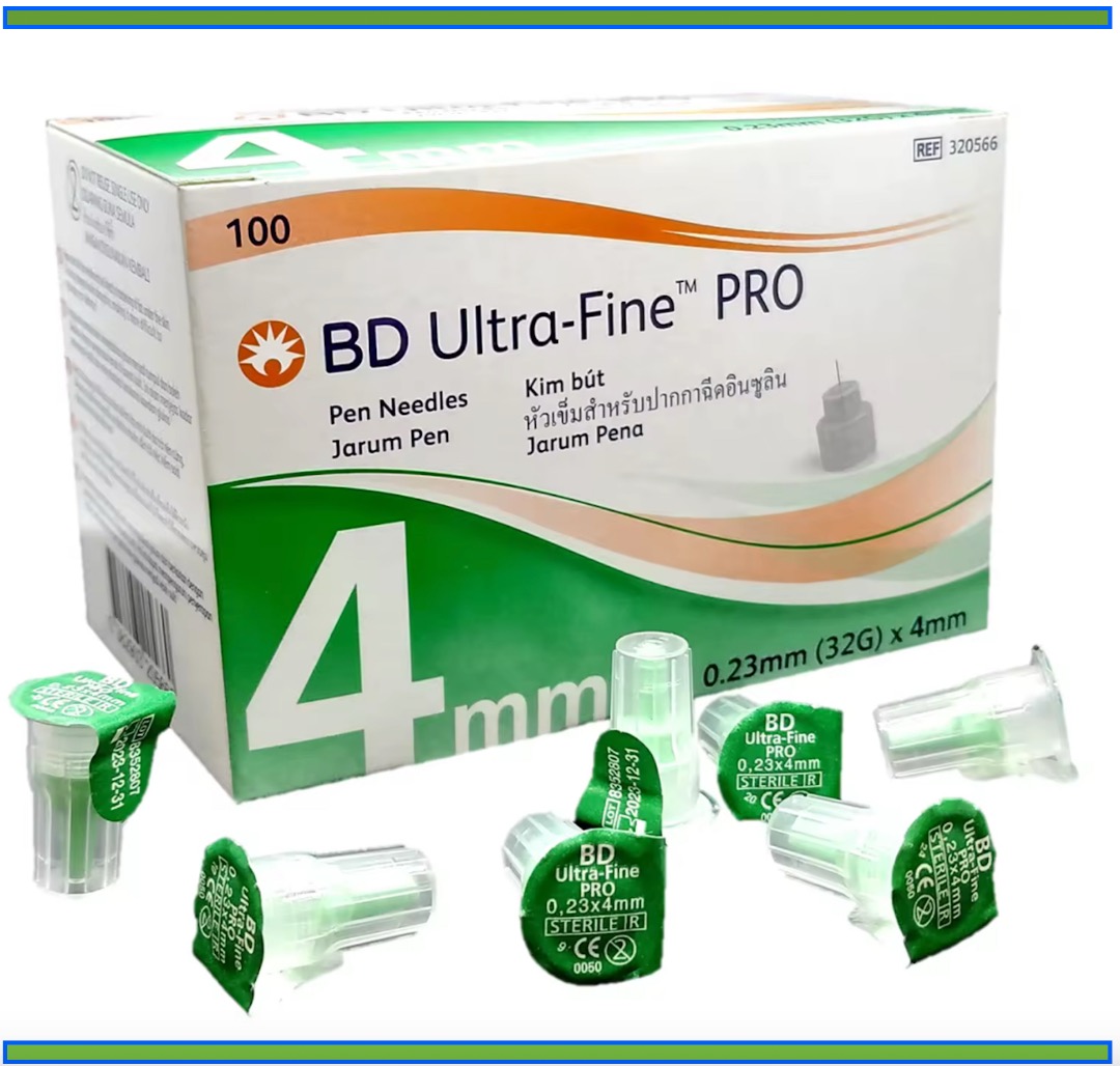 Buy 2 Boxes, Get 1 Box Free - Needles for Insulin Injection , Health ...