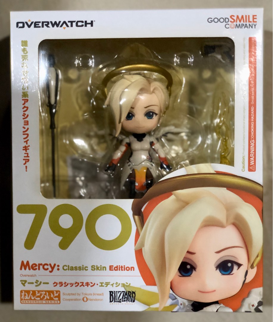 Nendoroid 790 Overwatch Mercy Classic Skin Edition, Hobbies & Toys ...