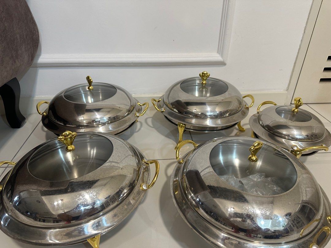 New set buffet set, Furniture & Home Living, Kitchenware & Tableware ...