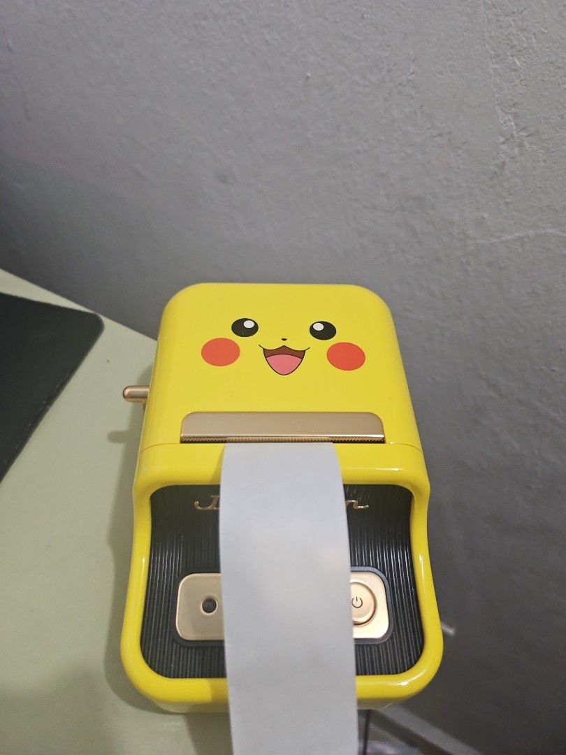 Niimbot pikachu label printer limited edition, Hobbies & Toys ...