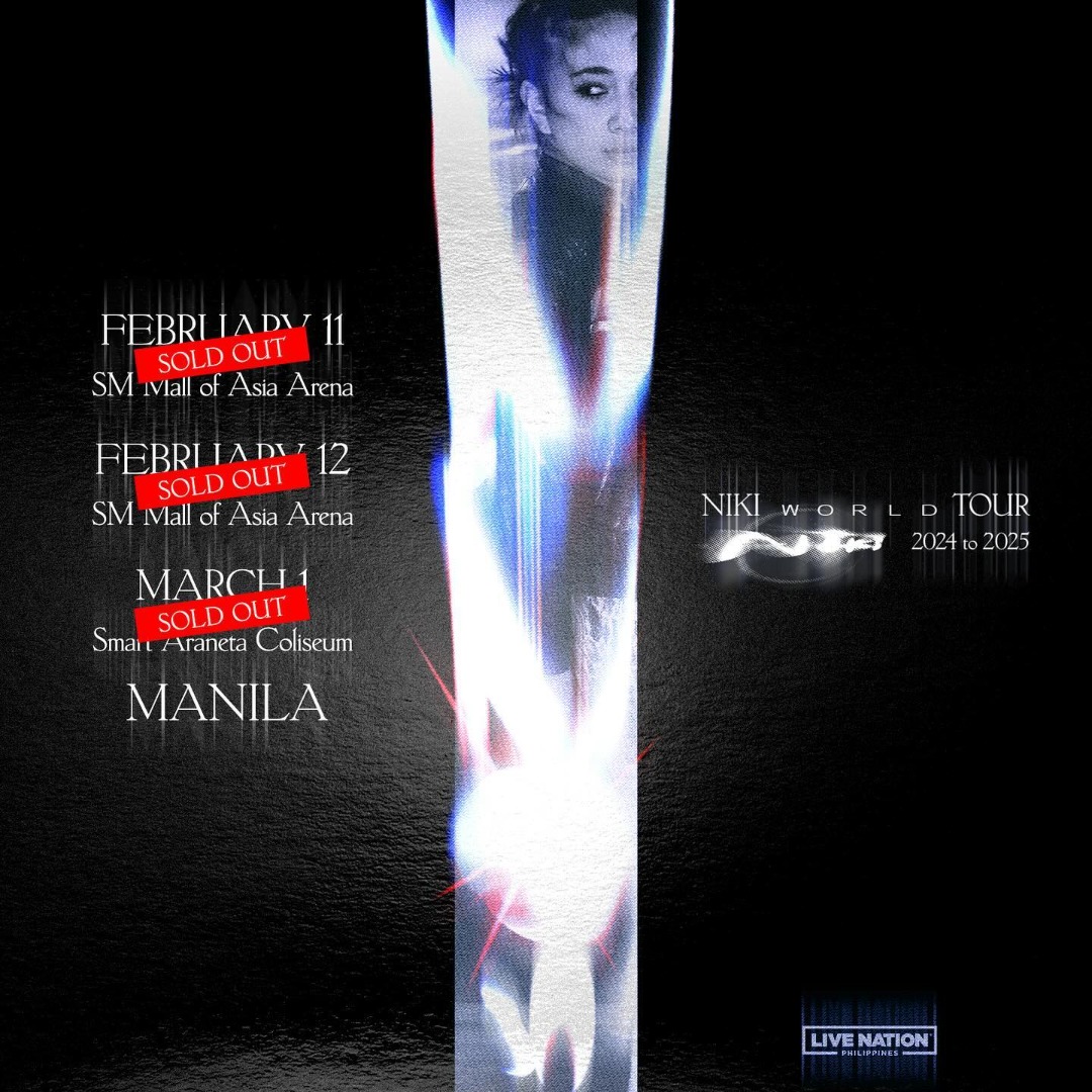 Niki buzz world tour in Manila Araneta Coliseum, Tickets & Vouchers ...