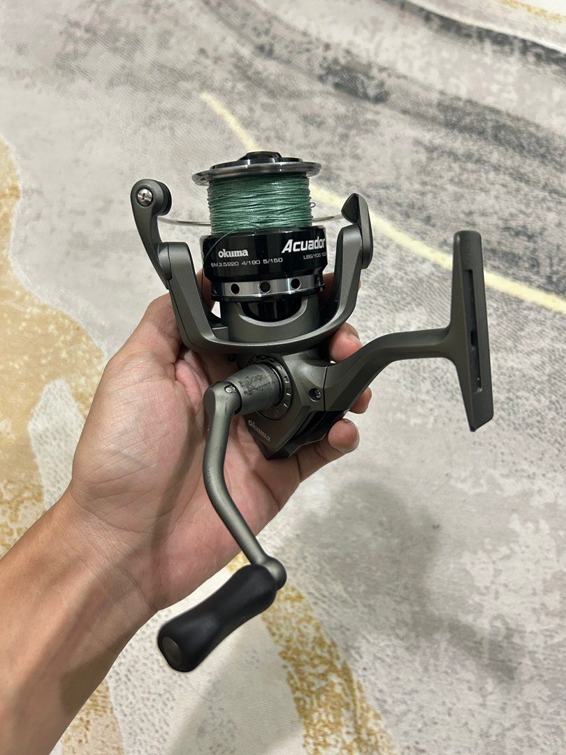 OKUMA ACUADOR 5000A REEL, Sports Equipment, Fishing on Carousell