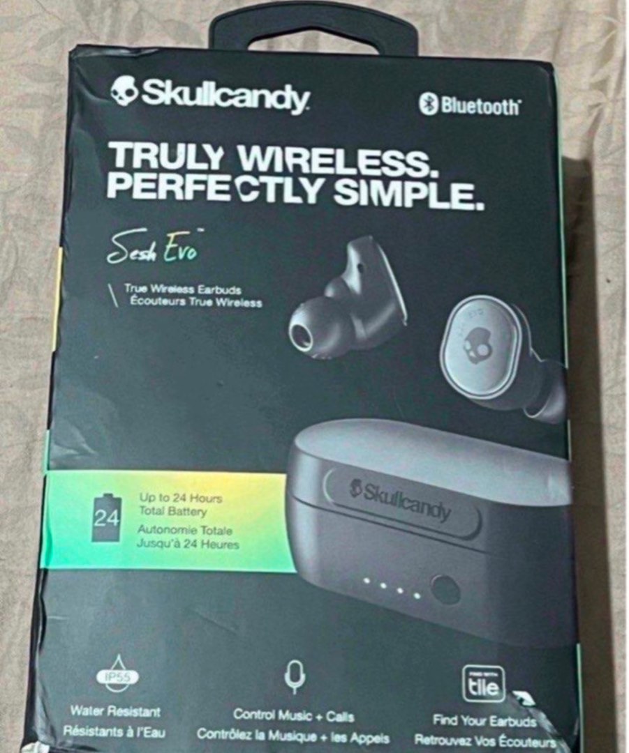 original skull candy sesh evo, Audio, Headphones & Headsets on Carousell