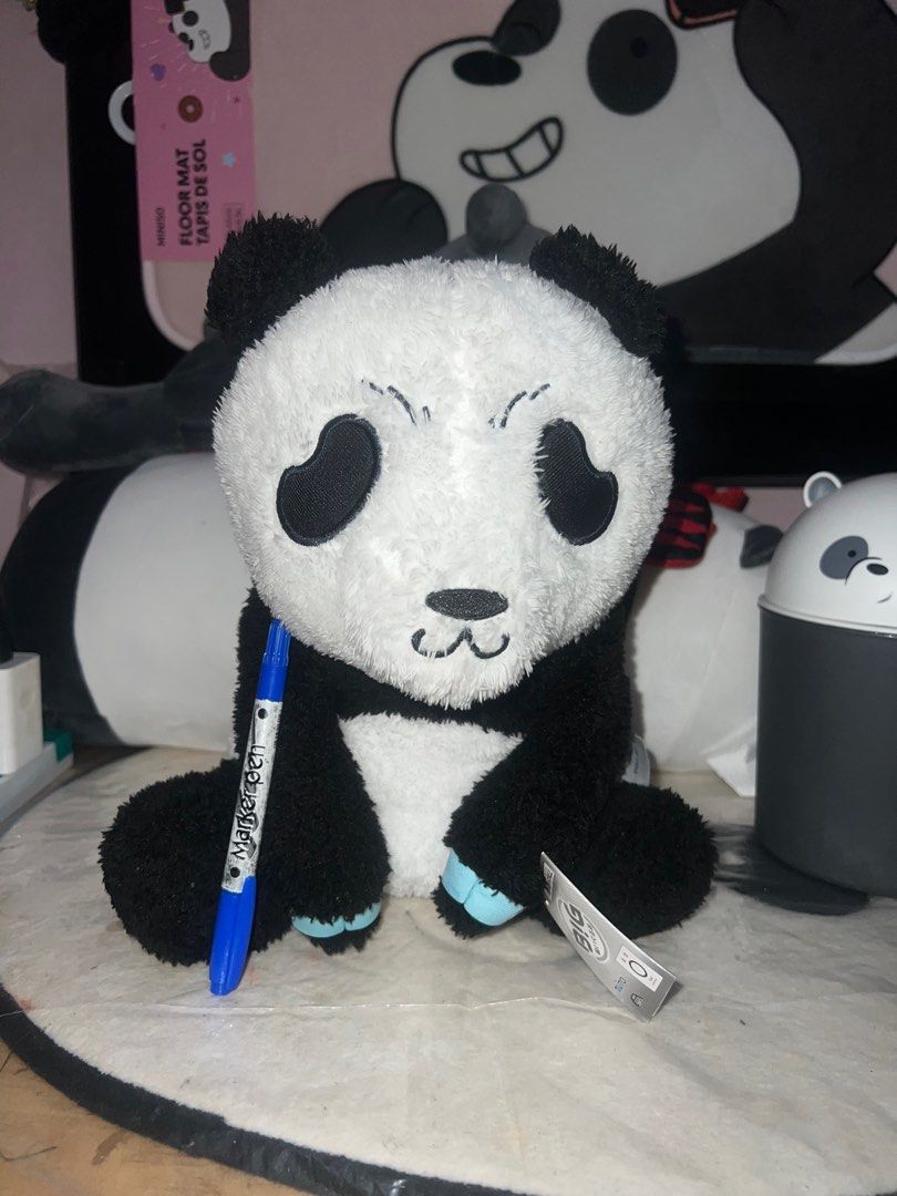 Panda JJK , jujutsu anime character plushie ., Hobbies & Toys, Toys ...