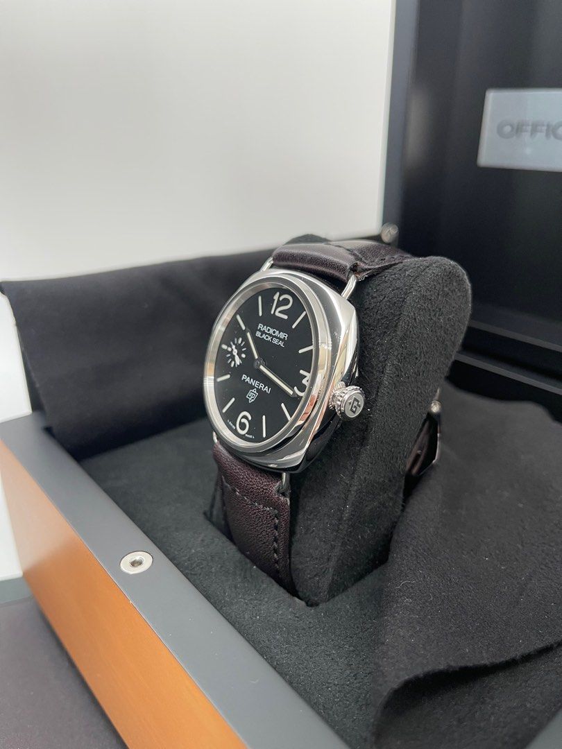 Panerai Radiomir Black Seal Logo 45mm PAM00754 2019 [Preowned], Luxury ...