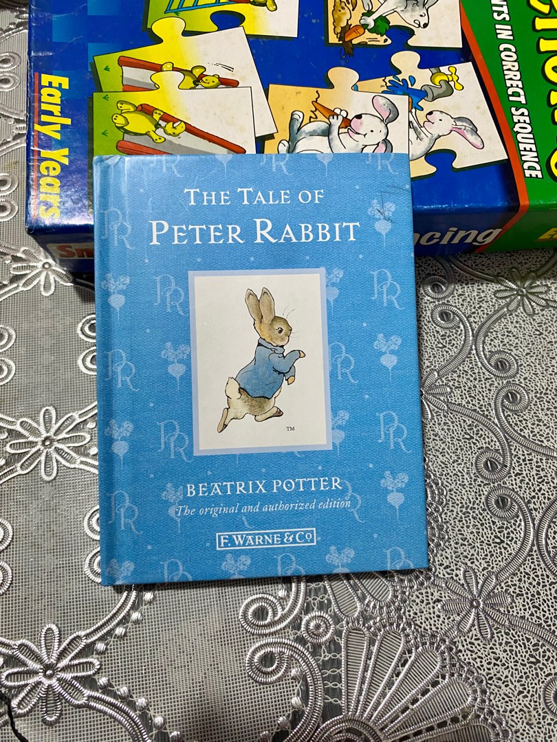 The Tale of Peter Rabbit by Beatrix Potter hardcover storybook, Hobbies ...