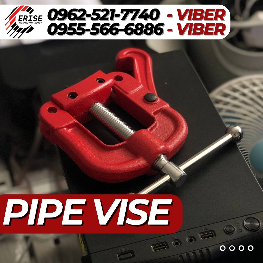 PIPE VISE, Commercial & Industrial, Construction Tools & Equipment on ...