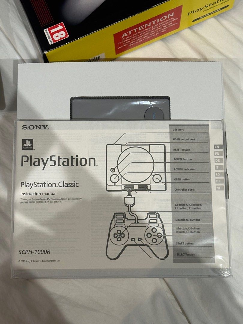 Playstation Classic (mini version), Video Gaming, Video Game Consoles ...
