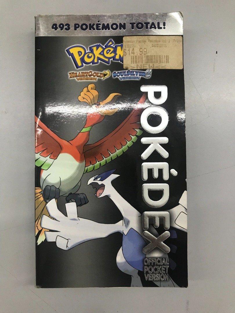 Pokedex Offical Pocket Version: HGSS, Hobbies & Toys, Books & Magazines ...