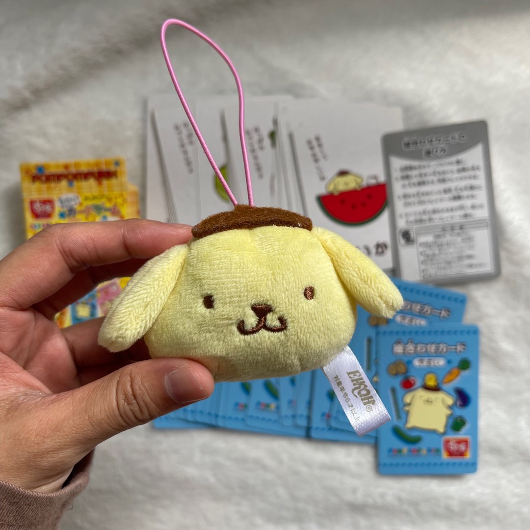 pompompurin cards and soft keychain, Hobbies & Toys, Toys & Games on ...