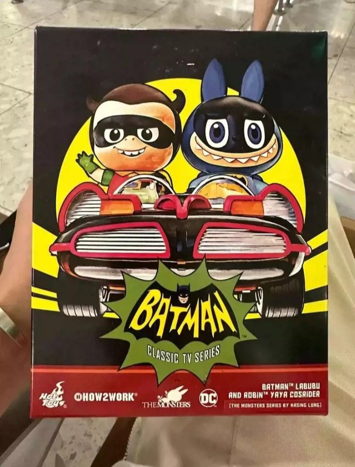 POPMART LABUBU HOTTOYS X BATMAN YAYA COS RIDING KASING LUNG 1 SET ...