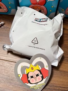 Popmart the power puff girls cry baby vinyl face plush blind box ...